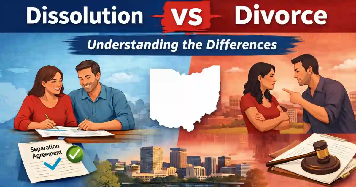 Dissolution vs Divorce Ohio | Dayton Divorce Lawyer Explains